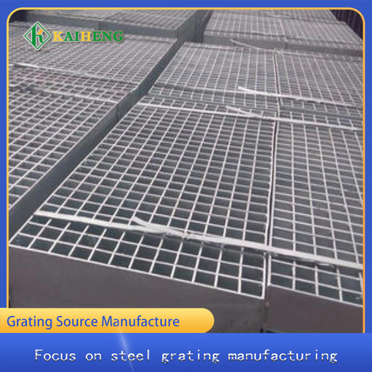 โหลดประเภท Heavy Flat Bar Grating Plate Hot Dip Galvanized Catwalk